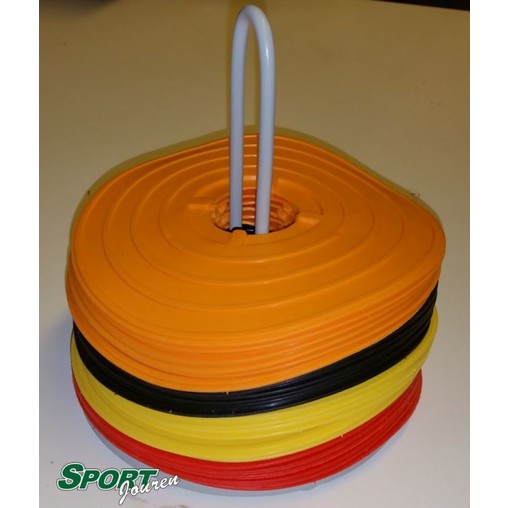 Koner flata 24st - Sportquip (Match- träningsredskap » Koner) — Sportjouren